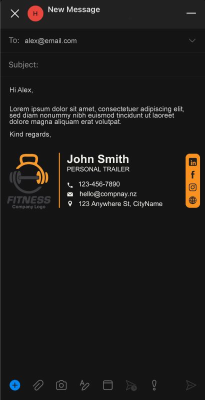 Email Signatures - VisionLab